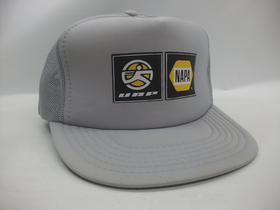 UAP Napa Hat Vintage Gray Snapback Trucker Cap - Etsy