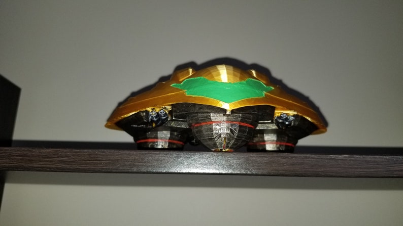 Samus's Ship *super Metroid* Metroid Prime Gunship Samus - Etsy Canada