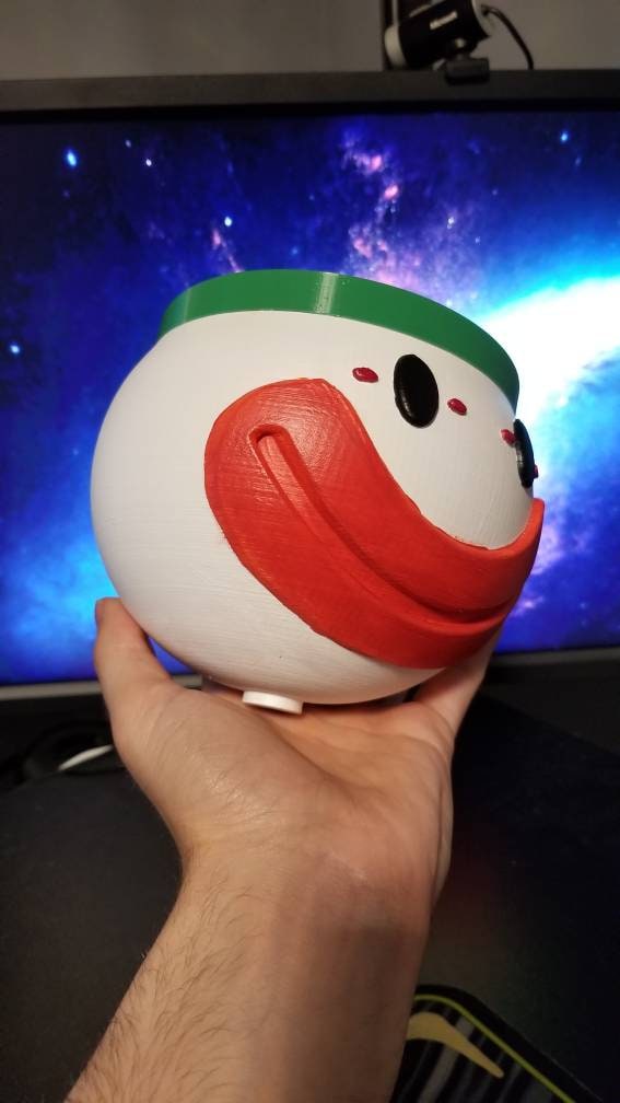 HUGE! Bowser Jr. Koopa Clown Car HUGE! 6 Inches Wide 4.5 Inches High ...