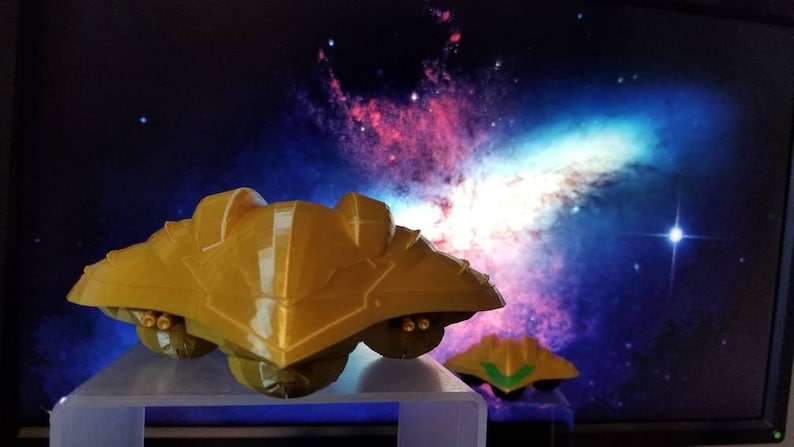 Samus's Ship *super Metroid* Metroid Prime Gunship Samus - Etsy
