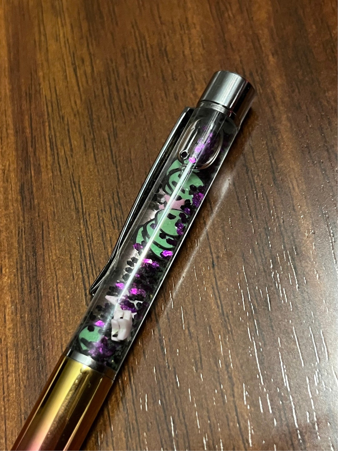 Space Fidget Snowglobe Pens - Etsy