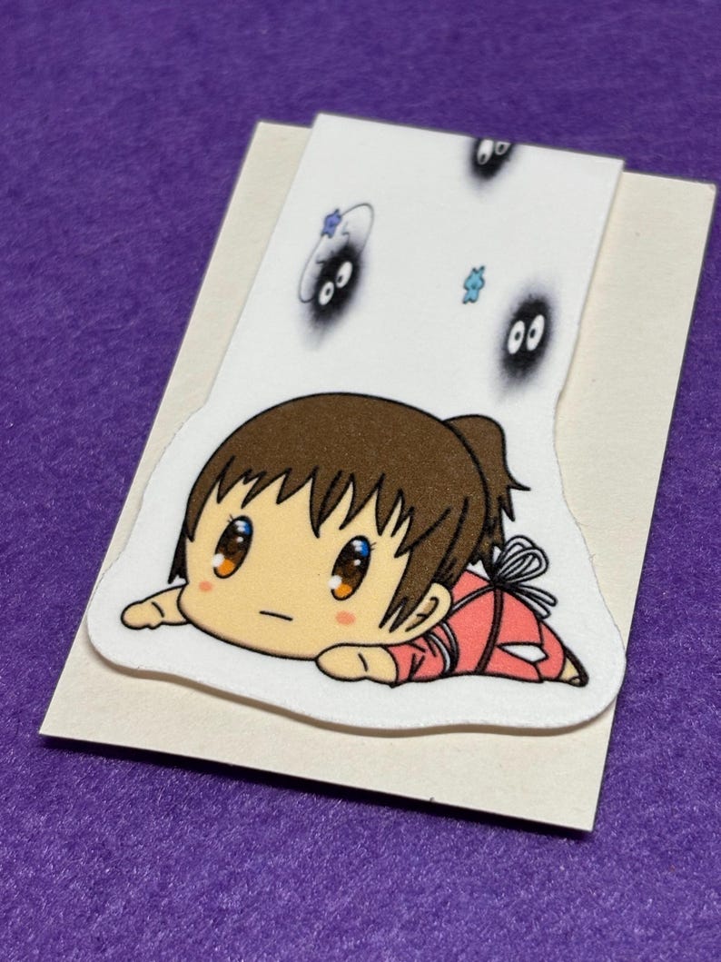 Japanese Anime Chibi Bookmarks - Etsy