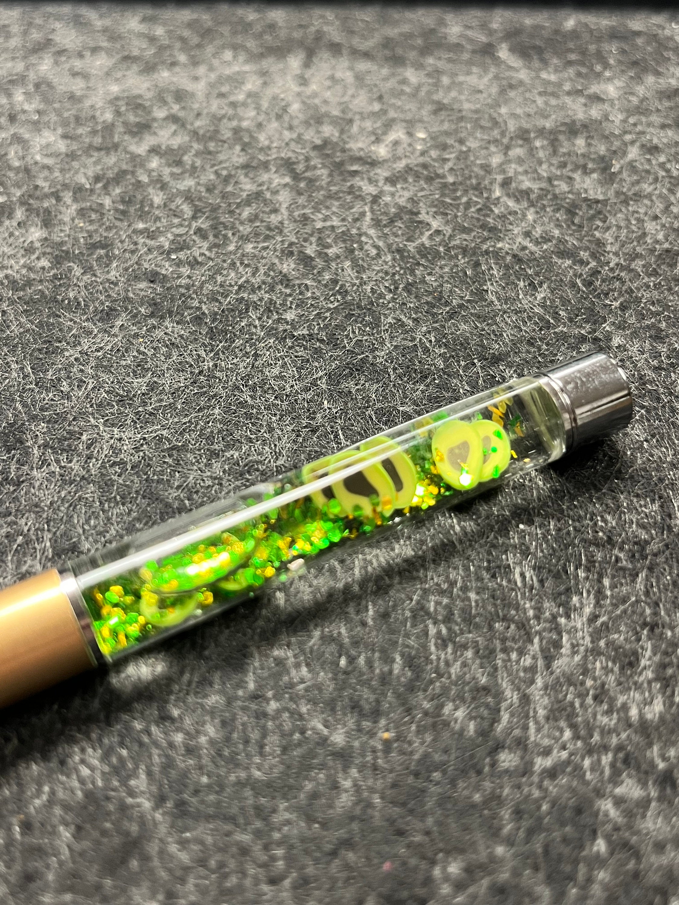 Fruit Snowglobe Fidget Pens - Etsy
