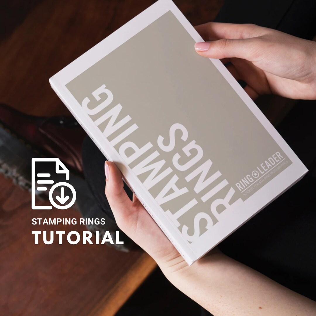 Stamping Rings PDF Tutorial | Jewelry Tutorial | Step by Step How to ...