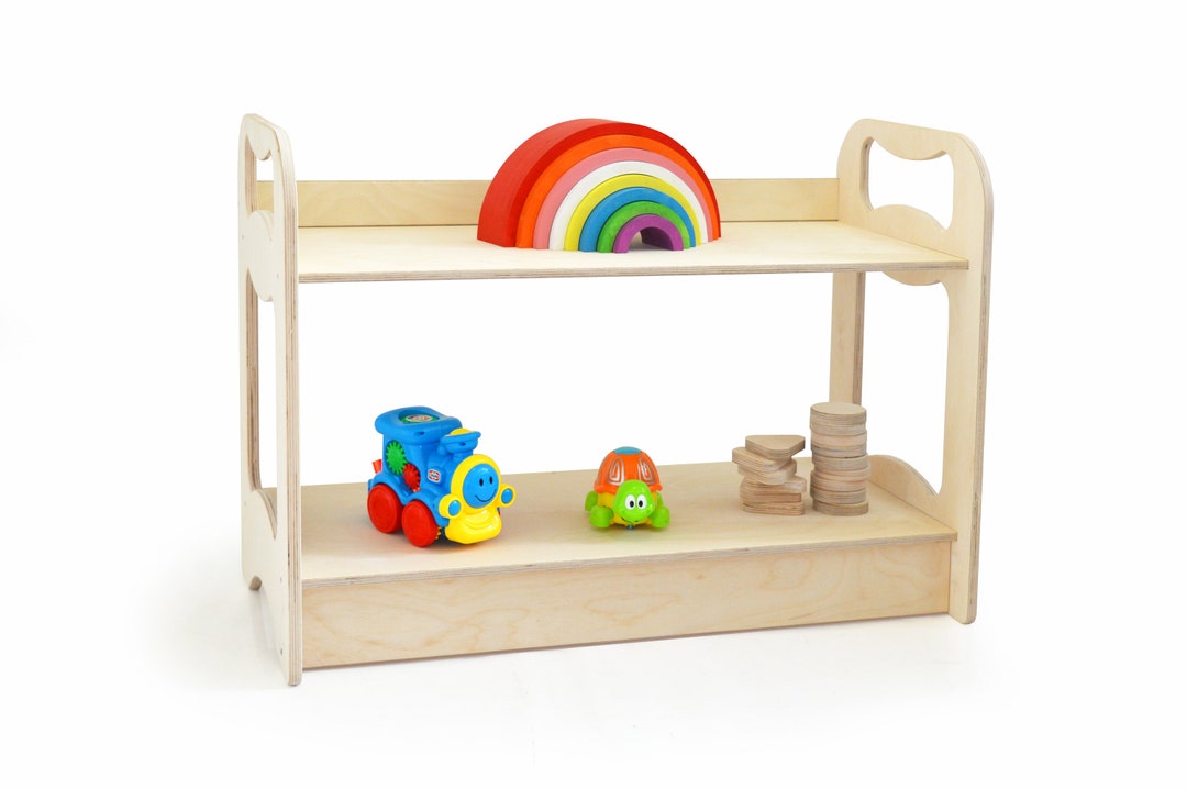 Montessori Open Shelf, Toys Shelf, Kids Furniture, Nursery Furniture ...