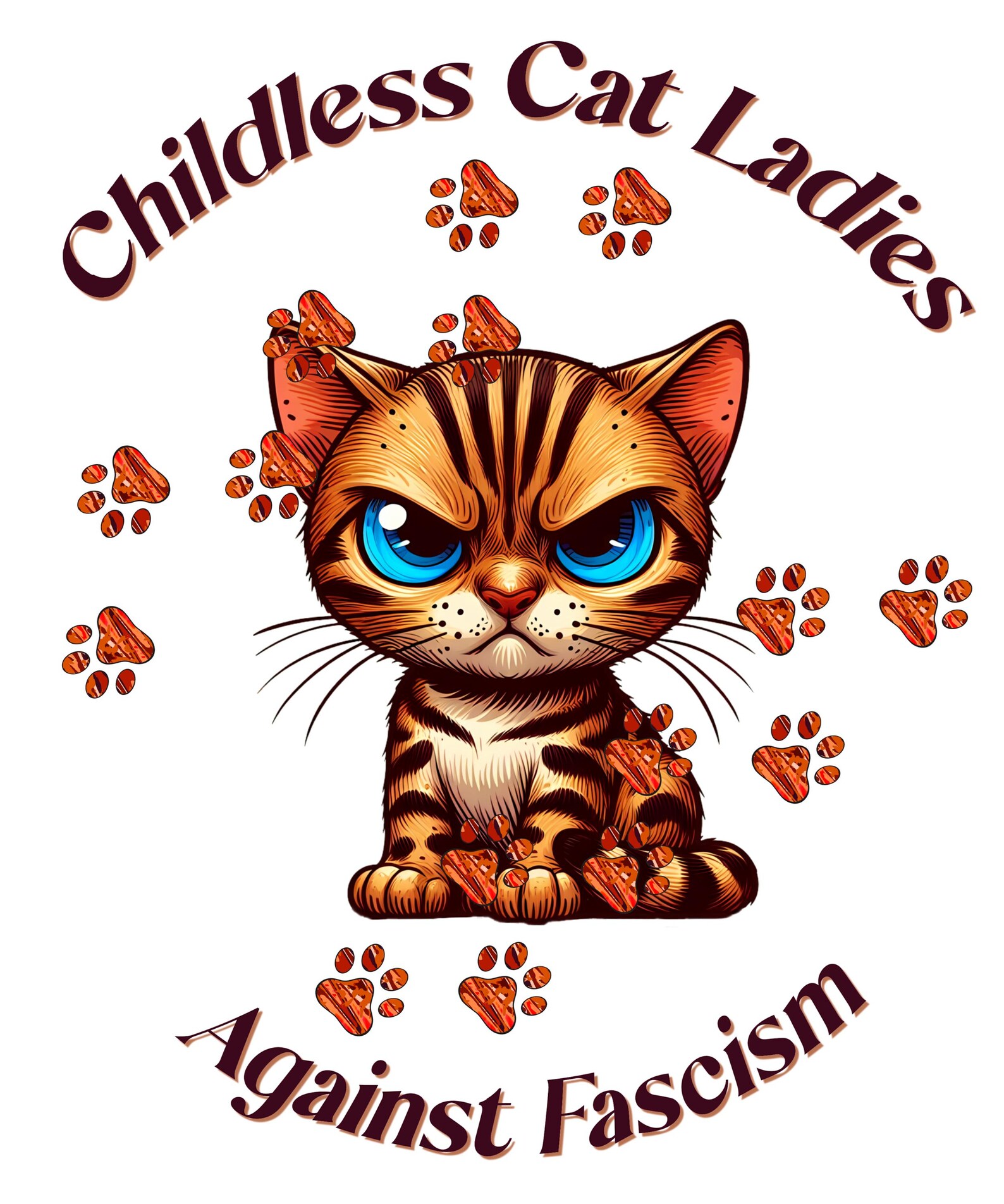Childless Cat Ladies Lady Digital File SVG PNG JPG Cat Lady T-shirt Dtf ...