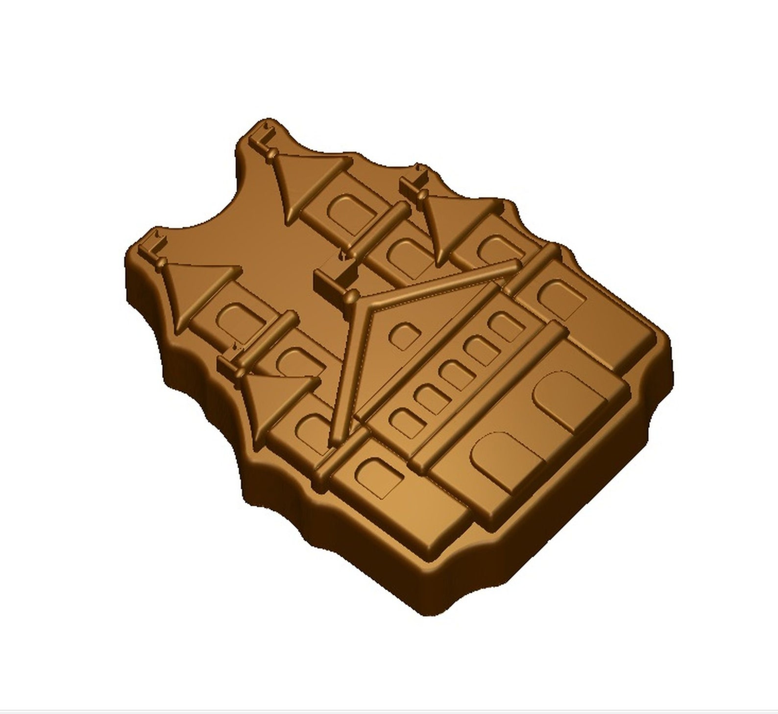 Castle Stl File for 3D printers and CNC router Castle STL | Etsy