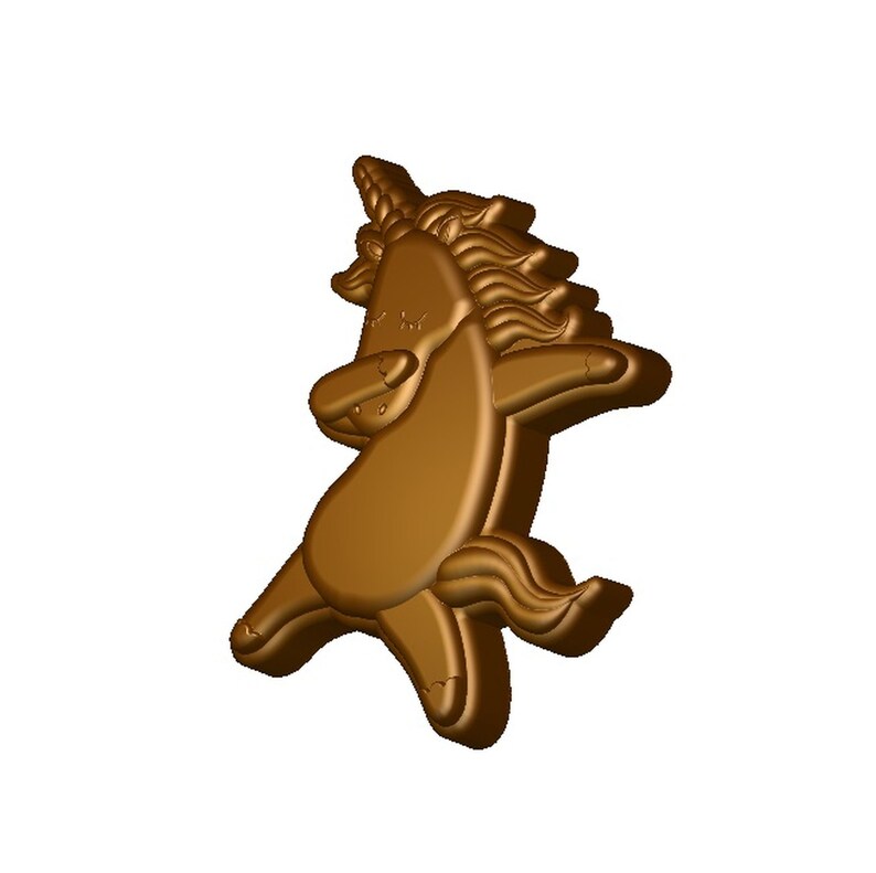 Dancing Unicorn Unicorn Stl File For 3d Printers And Cnc Etsy