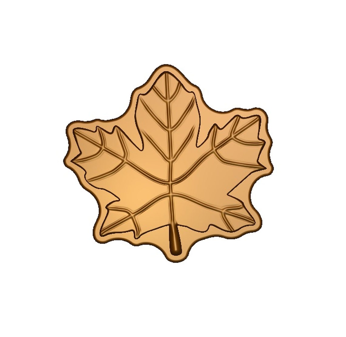 Maple Leaf STL File for 3D Printers and Cnc Routers Leaf STL | Etsy