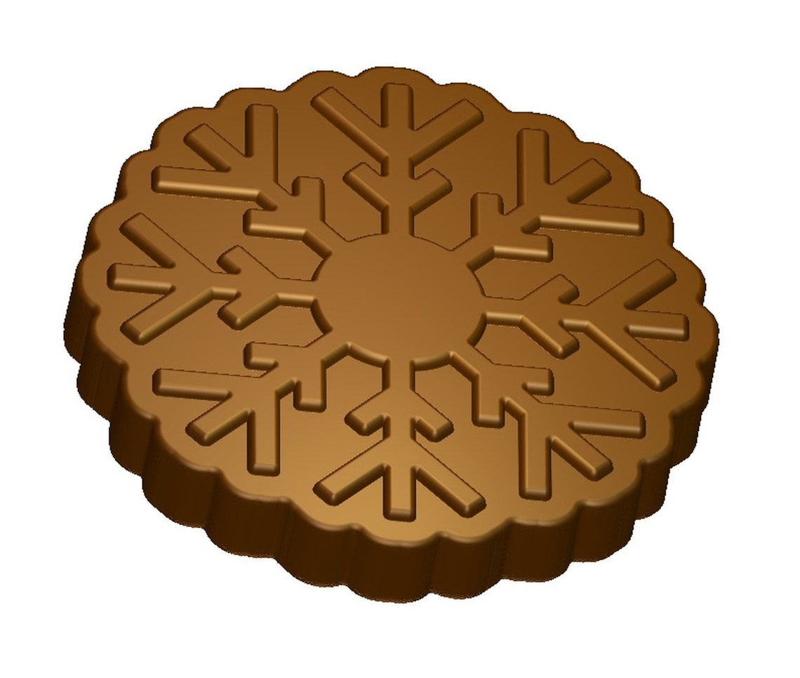 Snowflake STL File for 3D Printers and CNC Router Christmas | Etsy