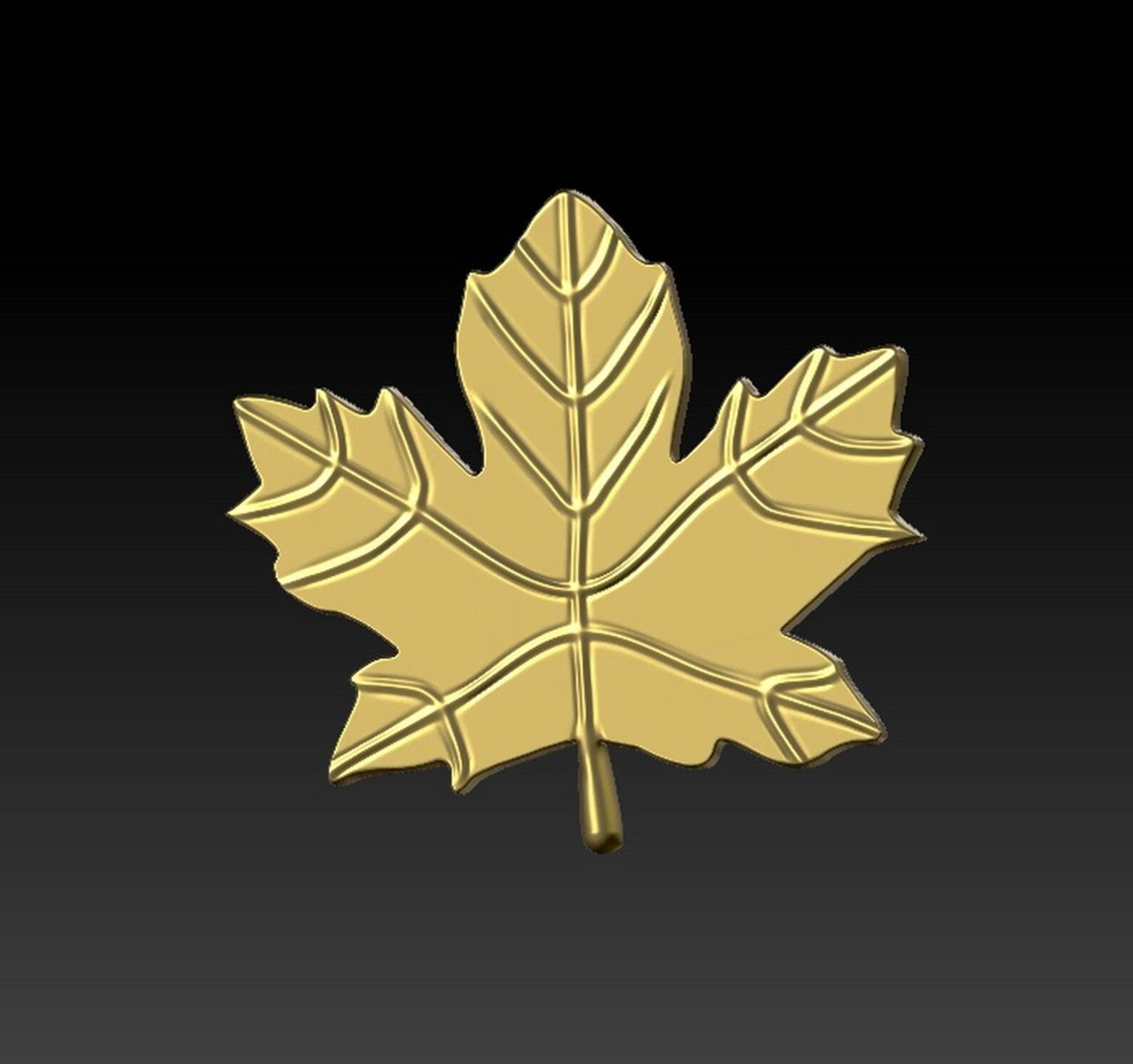 Maple leaf STL model for cnc routers and 3D printers | Etsy