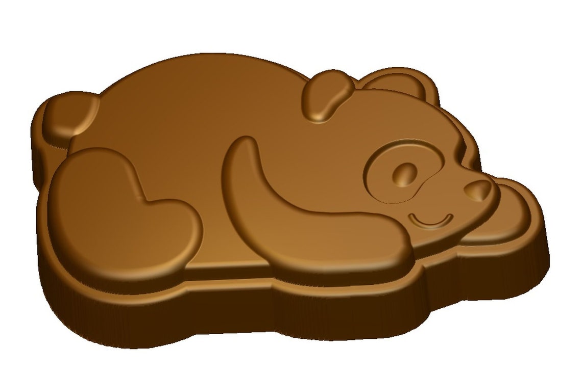 Panda STL File for 3D Printers and CNC Router Cute Panda STL | Etsy