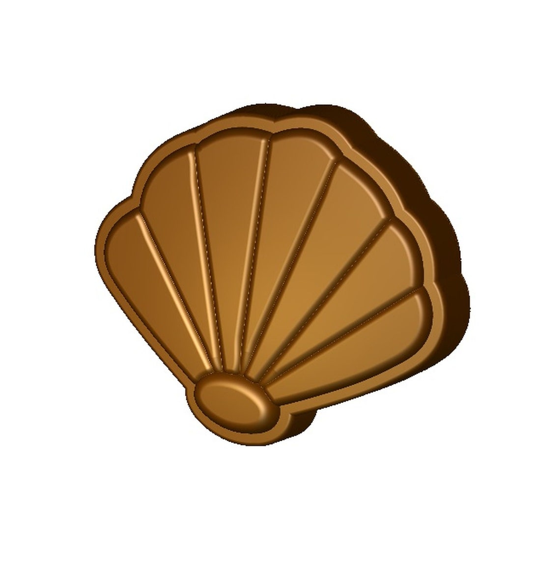 Seashell STL Model for Cnc Routers and 3D Printers Seashell | Etsy