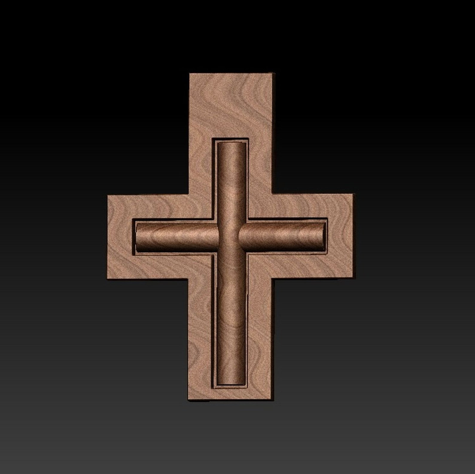 Cross STL model for cnc routers and 3D printers Cross STL file | Etsy