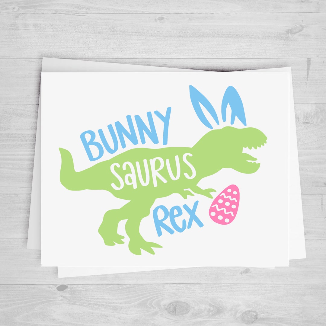 Bunny Saurus Rex, DTF Transfer Sheet, Any Size, Heat Transfer, Ready to ...