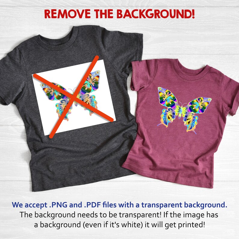 Bulk Order Full Color DTF Transfers Any Size Heat - Etsy