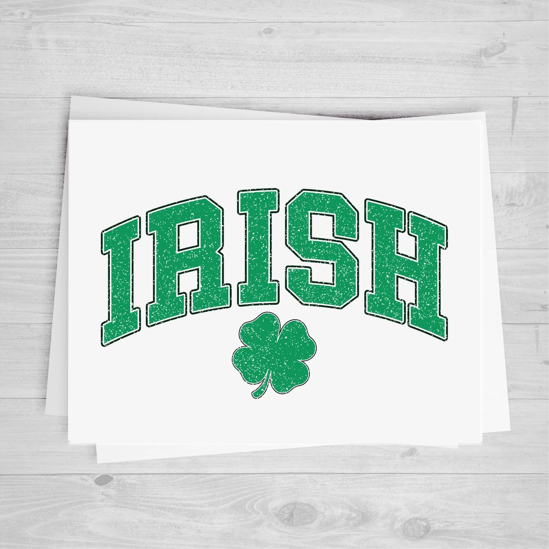 Irish, Cover, DTF Transfer Sheet, St. Patricks Day, Any Size, Heat ...