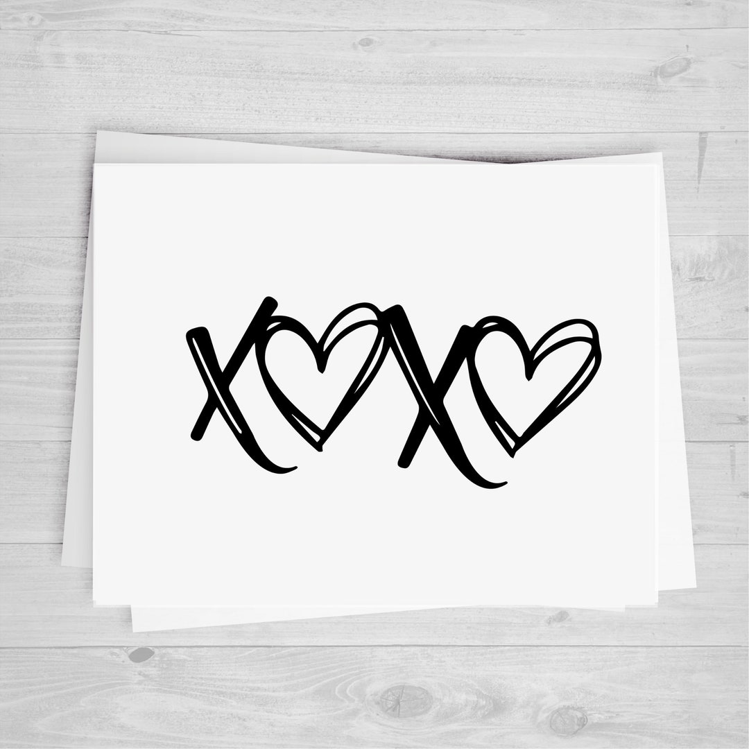 XOXO, DTF Transfer Sheet, Any Size, Heat Transfer, Ready to Press ...