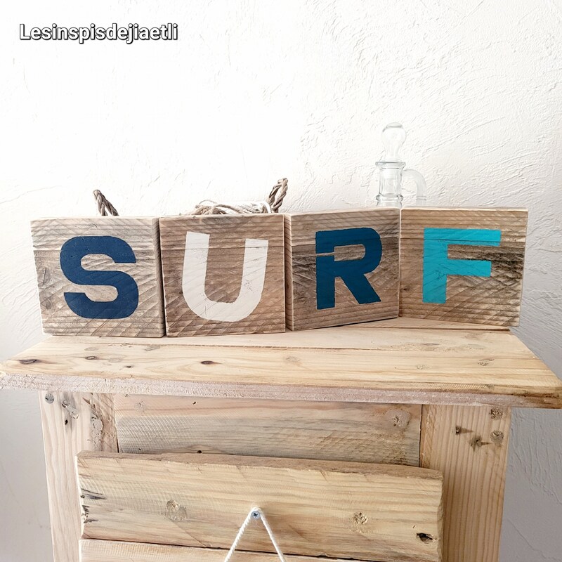Surf Letters - Etsy
