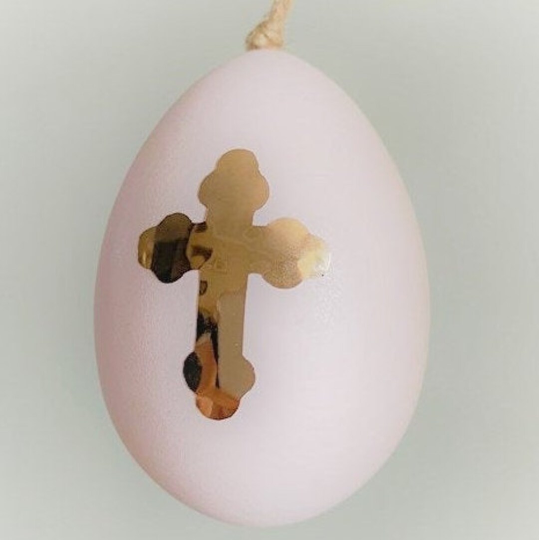 Metallic Gold Cross for DIY Orthodox Easter Eggs - Etsy