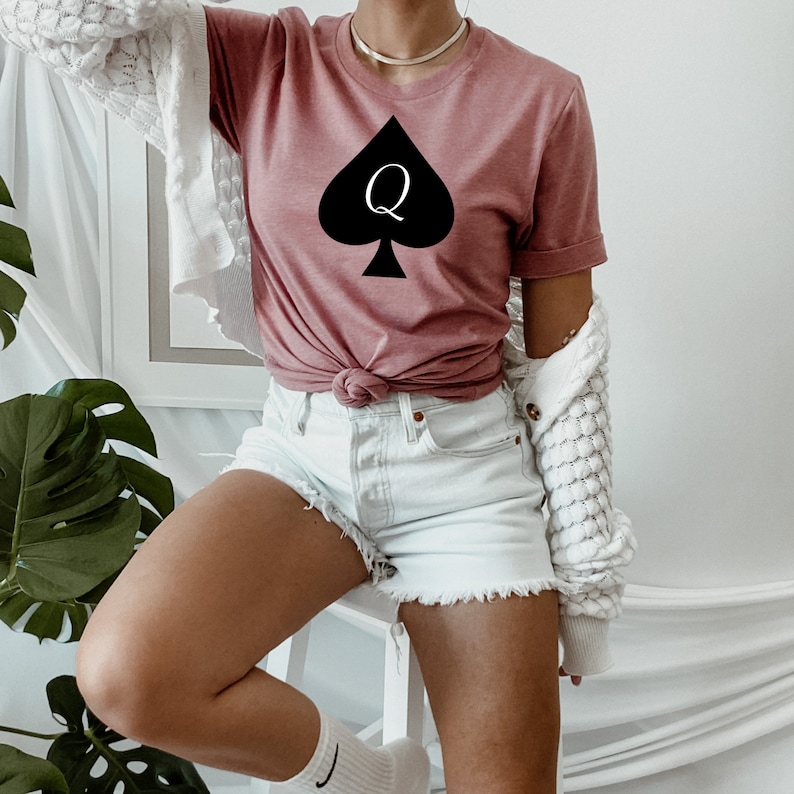 Qos Clothing Qos Shirt Queen Of Spades Hotwife Cuckold Etsy