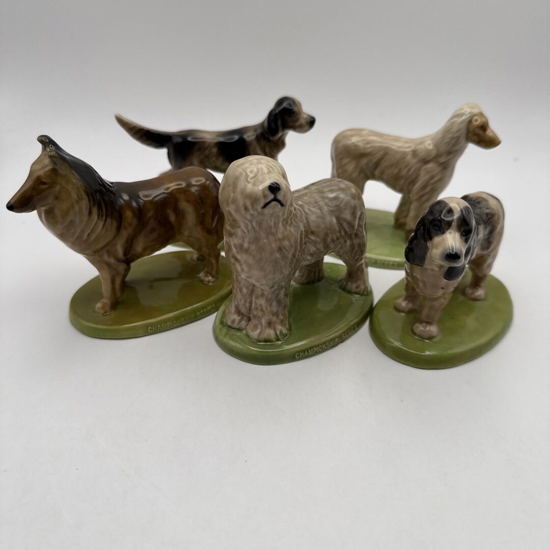 Wade Dog Championship Series 1975-1981 X 5 Excellent Condition - Etsy