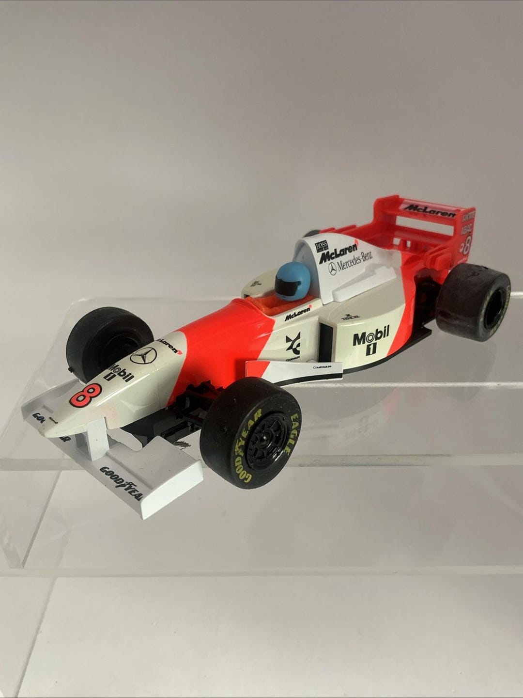 Scalextric C 2004 Mclaren F1 No 8 VGC Blue Helmet Boxed Slot Cars - Etsy