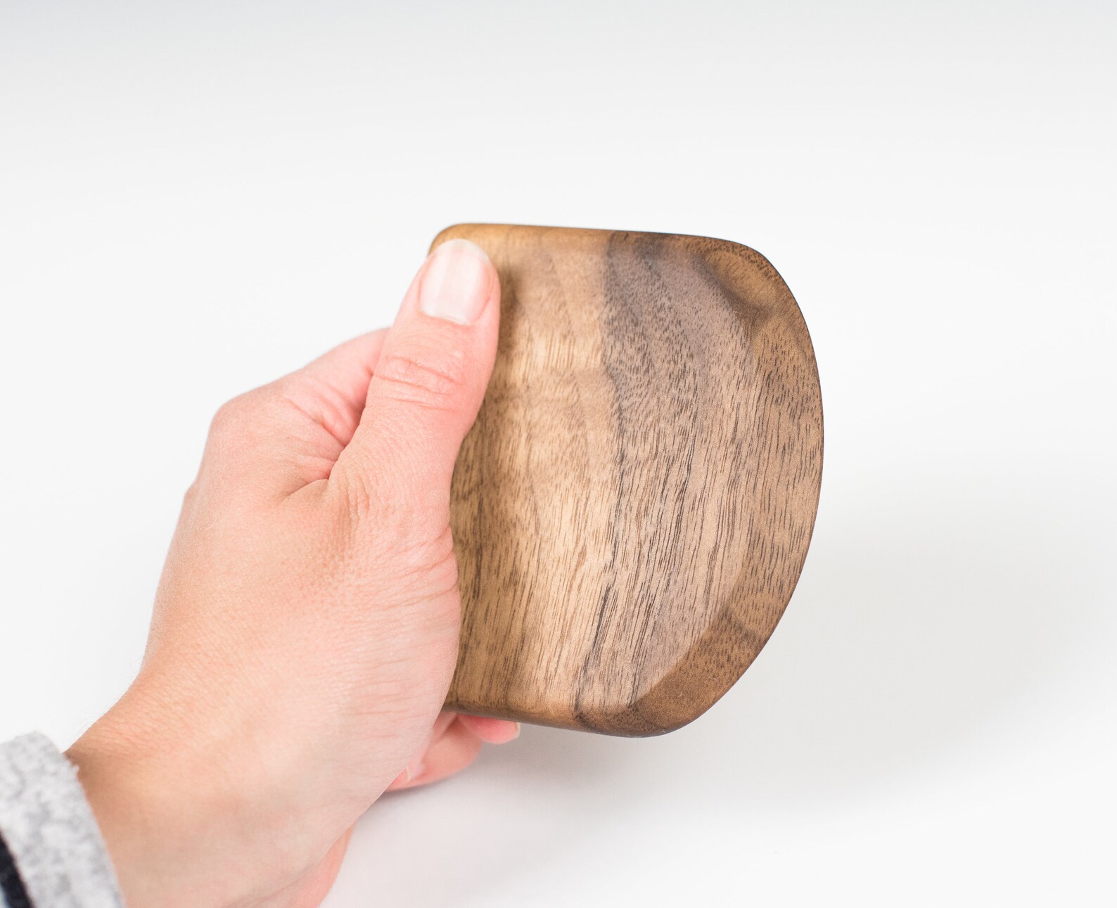 Sourdough Bowl Scraper Small Walnut Dough Scraper Walnut - Etsy