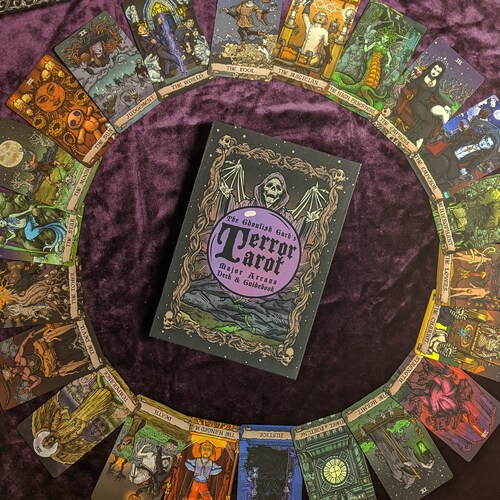 Gothic Horror Tarot Deck - Etsy