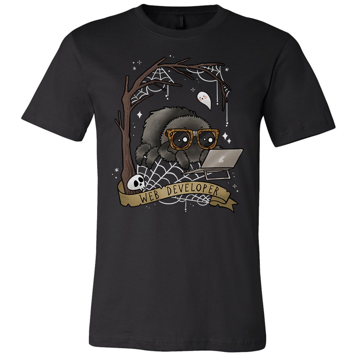 Web Developer Shirt Jumping Spider Shirt Cute Goth Clothing | Etsy