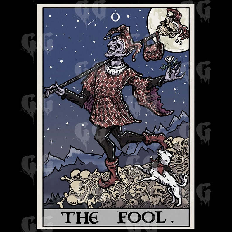 The Fool Tarot Card Witchcraft Decor Wall Hanging Tapestry Art - Etsy
