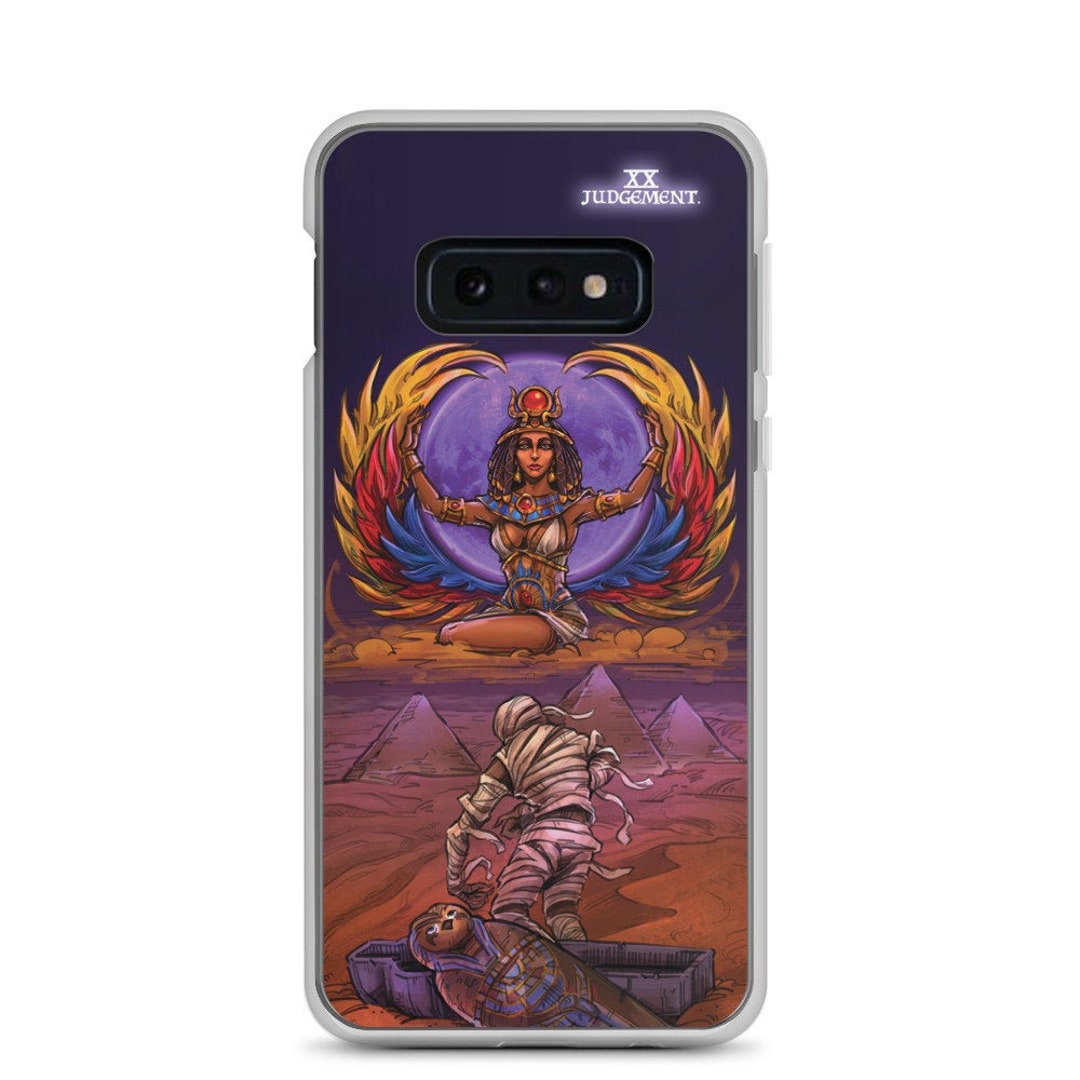 The Goddess Isis Judgement Tarot Card Phone Case Samsung Galaxy S22 ...