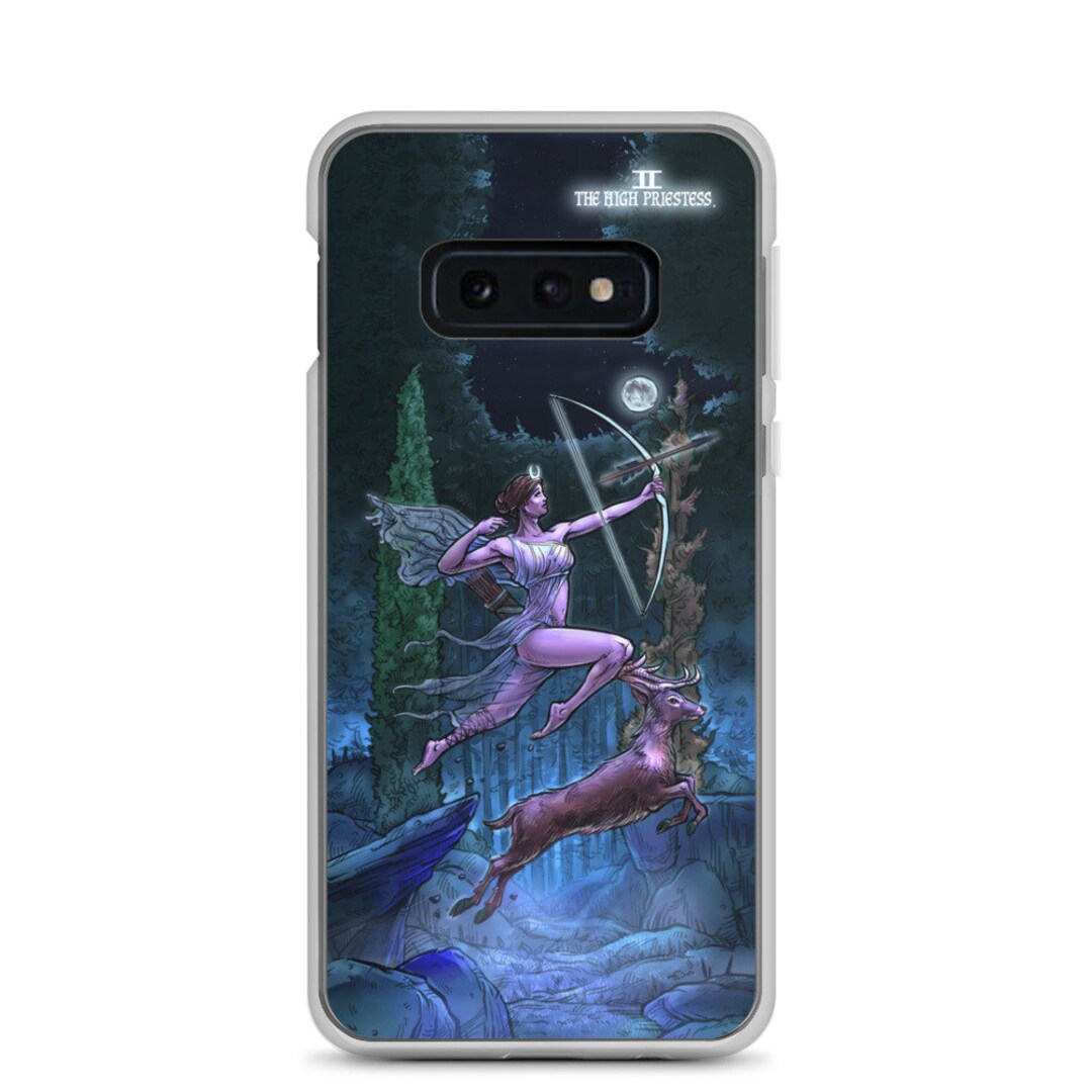 Goddess Diana Phone Case the High Priestess Tarot Card for Samsung ...