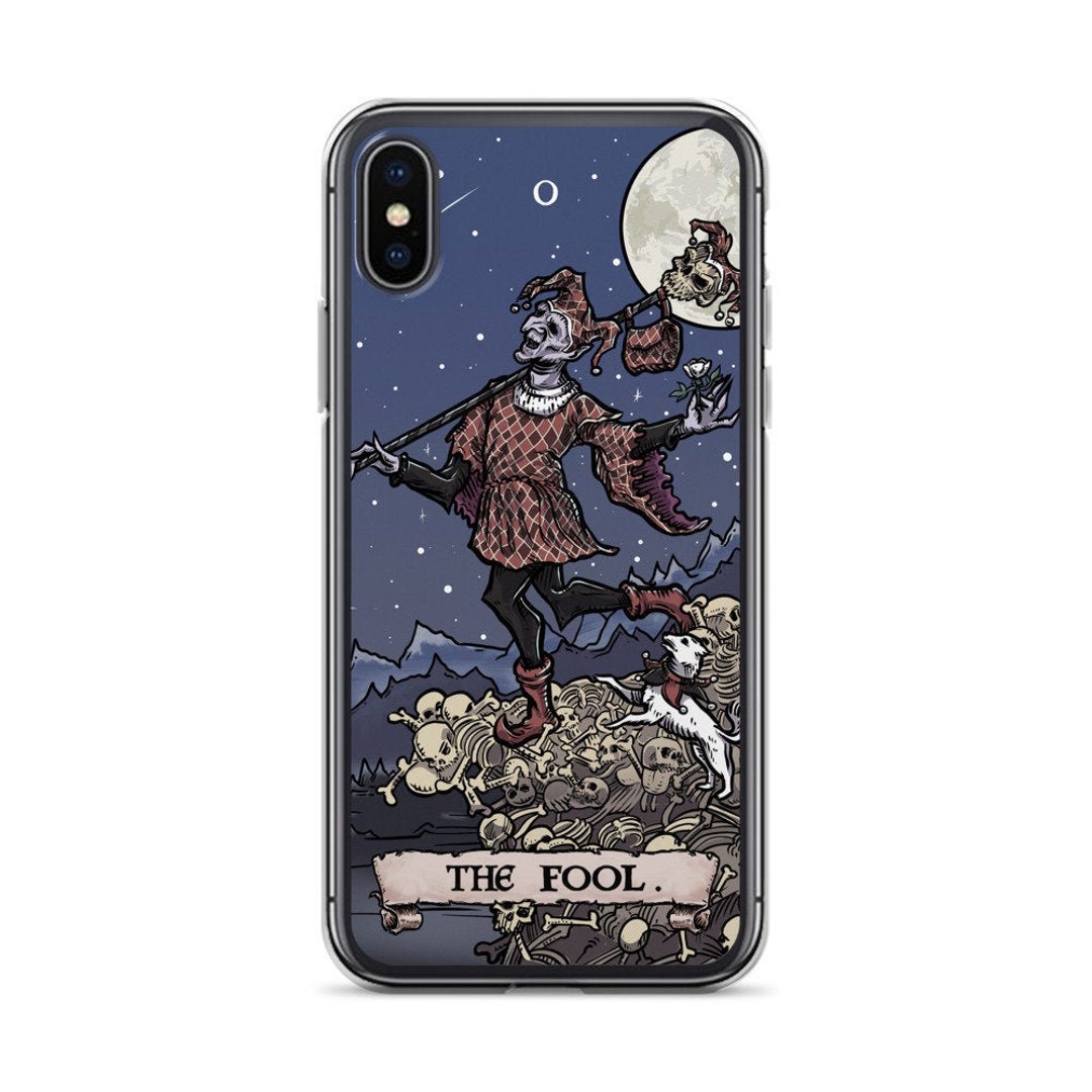 The Fool Tarot Card iPhone Case 15 Pro Max Plus 14 13 Mini 12 11 X XR ...
