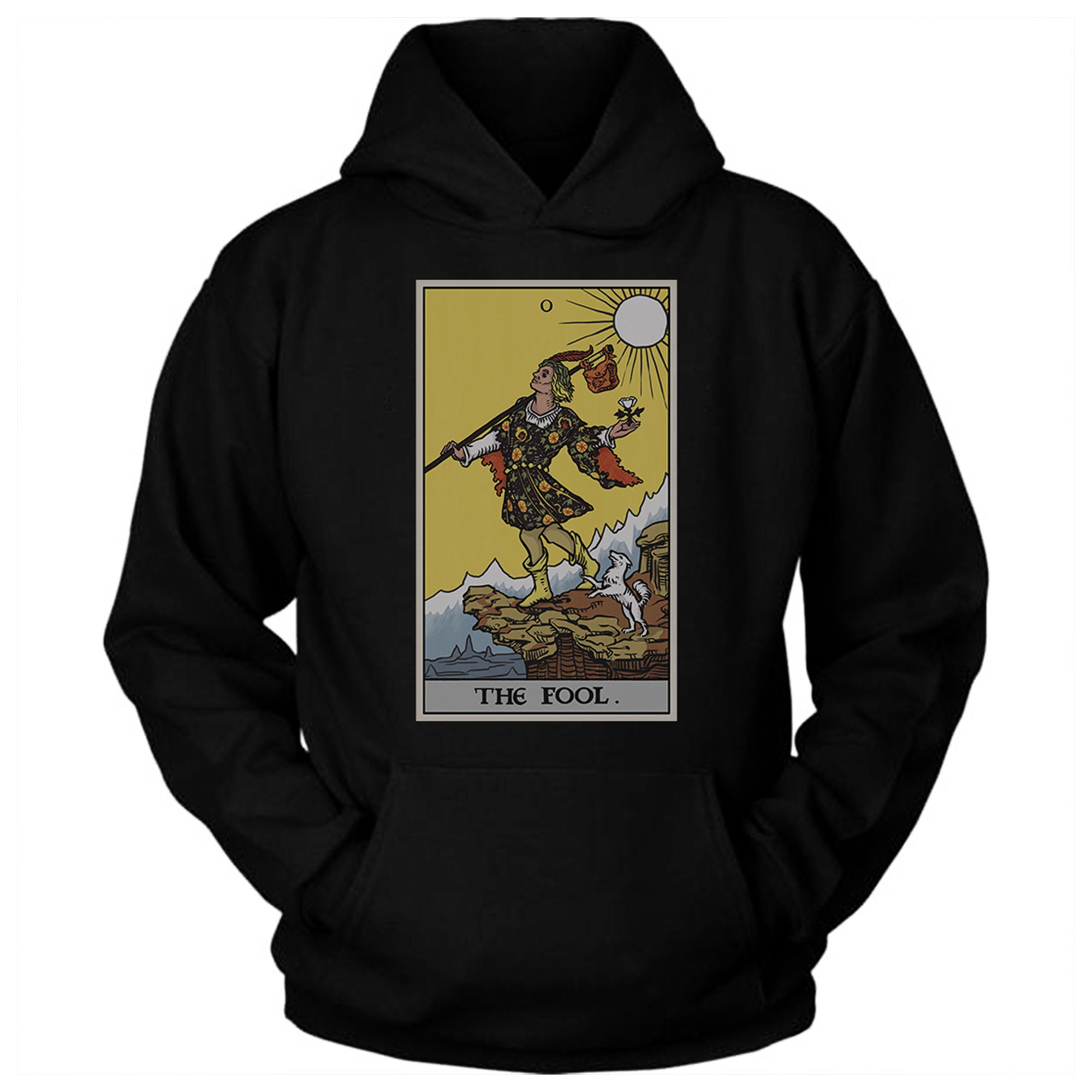 The Fool Tarot Card Hoodie Revival Tarot Major Arcana Tarot Sweatshirt ...