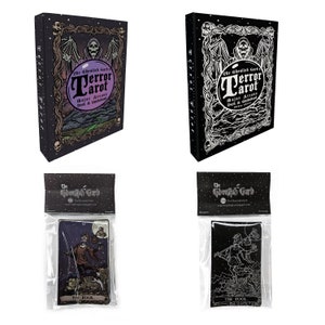Terror Tarot Card Deck Original & Shadow Edition Major Arcana Tarot ...