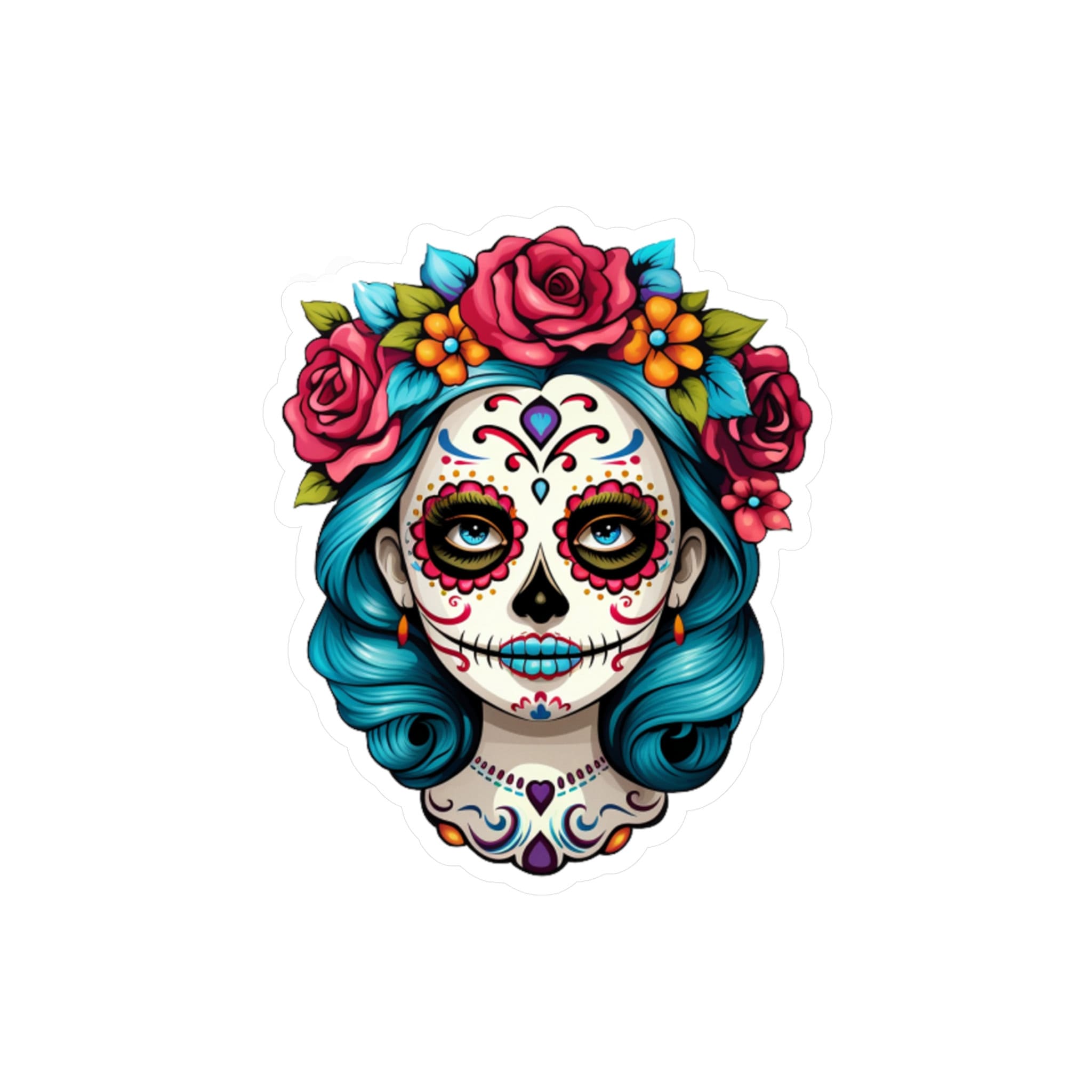 Sugar Skull Lady - Etsy