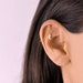 Hidden Helix Dangle Moon Chain, Helix Piercing Chain, Helix Piercing ...