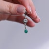 Dainty Dangly Belly Ring, Belly Button Rings, Belly Rings Chain, Belly ...