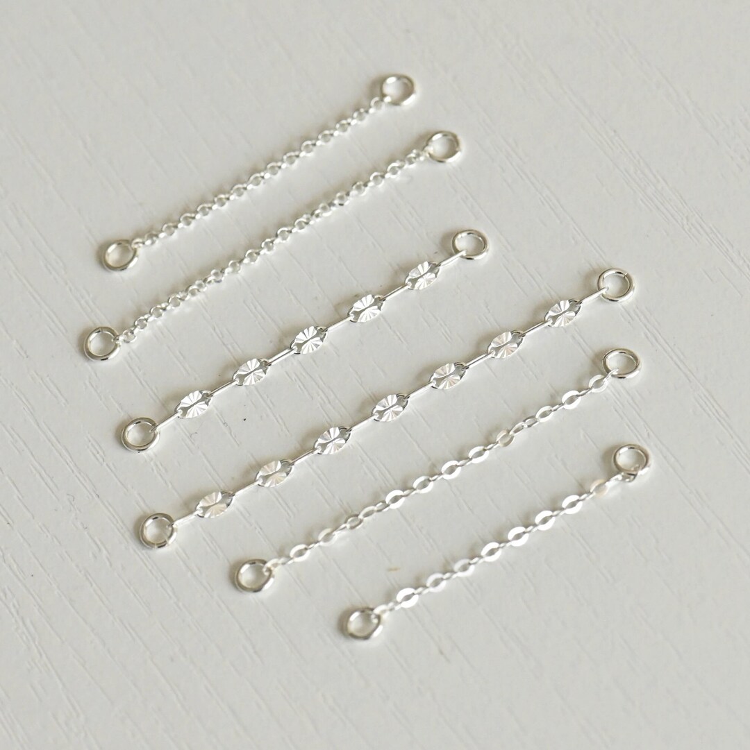 Helix Silver Piercing Chain, Piercing Chain, Earring Chain, Cartilage ...