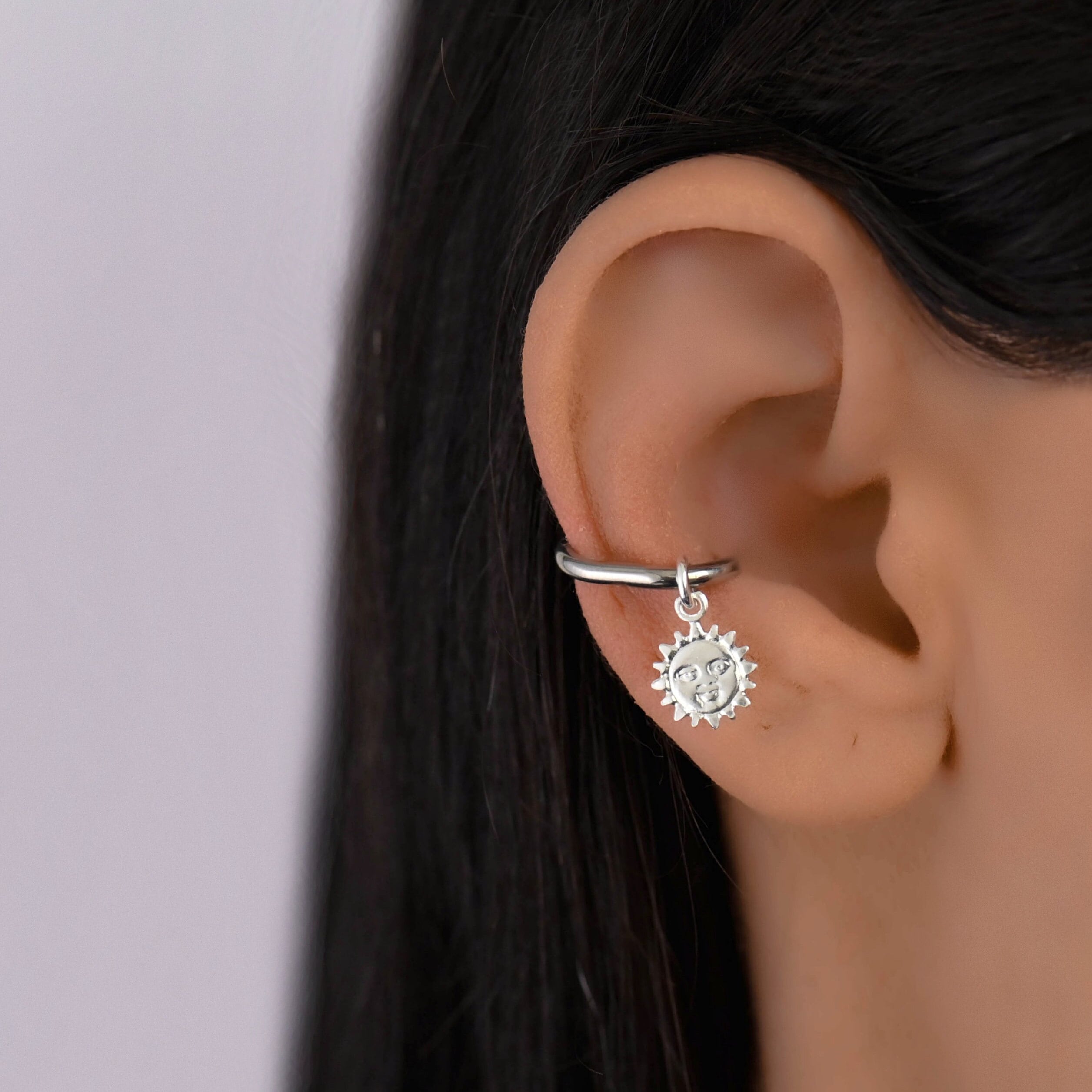Spike Conch Conch Hoop Earring Conch Piercing Hoop Conch - Etsy