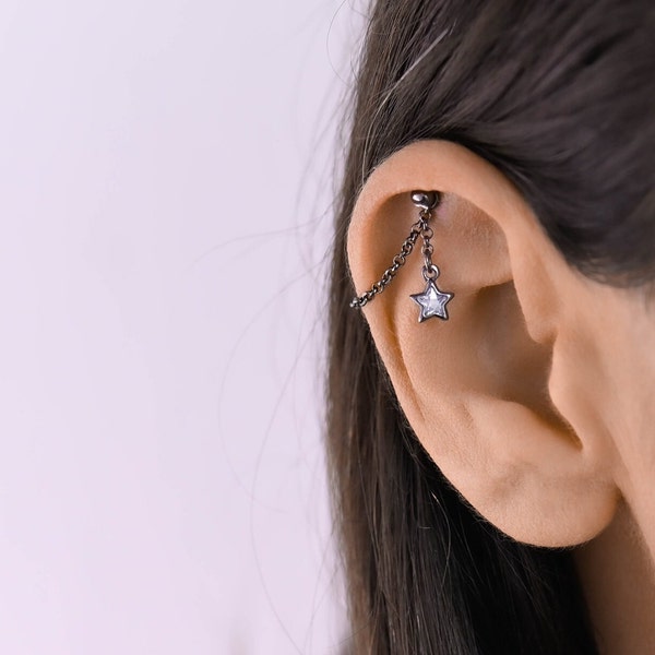 Helix Earring - Etsy UK