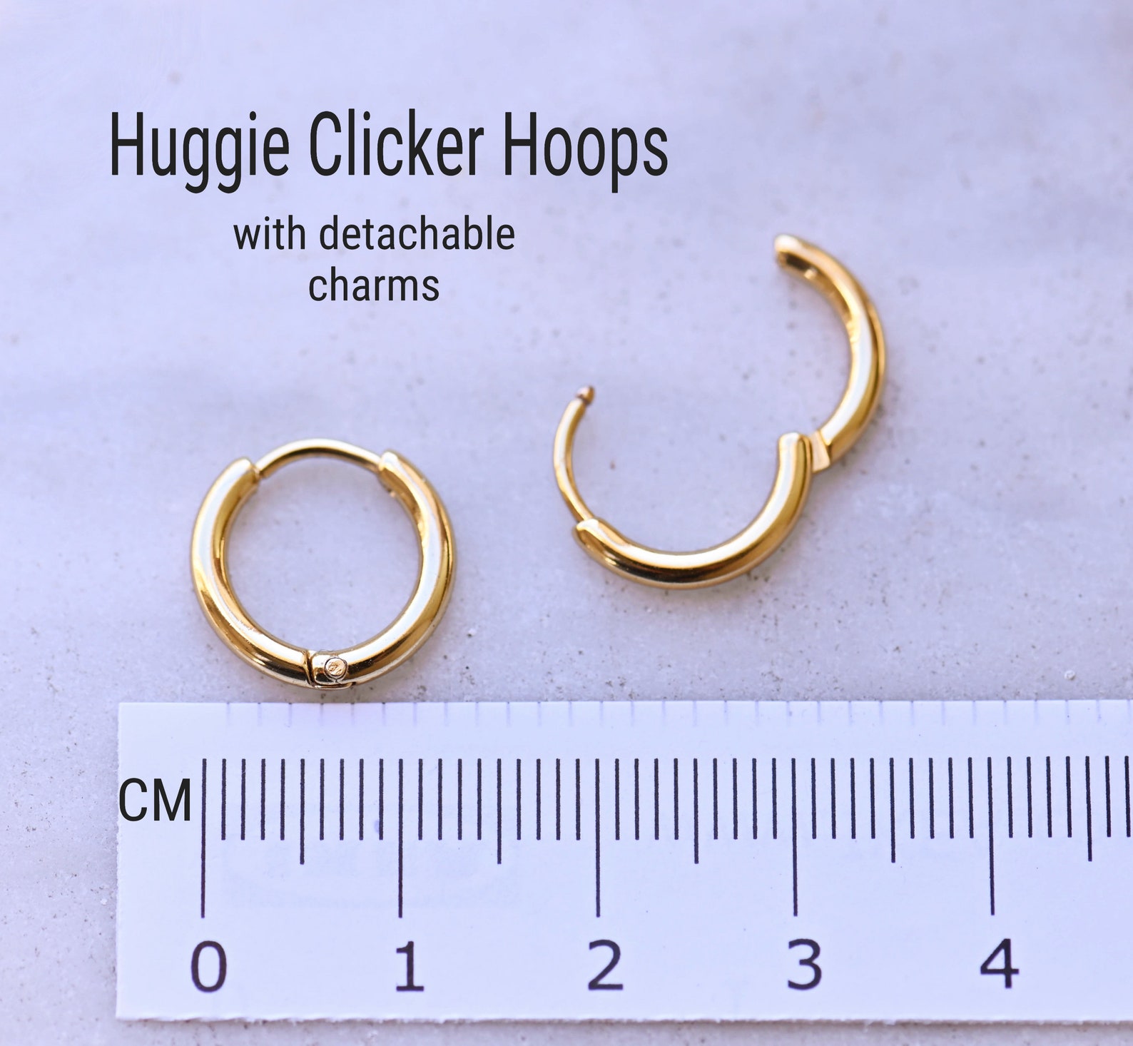 Amethyst Conch Hoop Gold Conch Earring Hoop Conch Piercing - Etsy