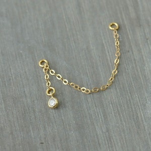 Hidden Helix Chain Helix Chain Piercing Helix Chain - Etsy