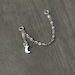 Moon Helix Chain, Helix, Earring Chain Sterling Silver, Earring Chain ...