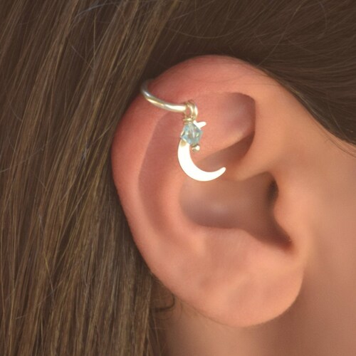 Sun Helix Piercing Hoop Helix Earring Hoop Cartilage Hoops - Etsy
