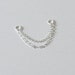 Double Waterfall Chain, Earring Chain Charm, Piercing Chain, Earring ...
