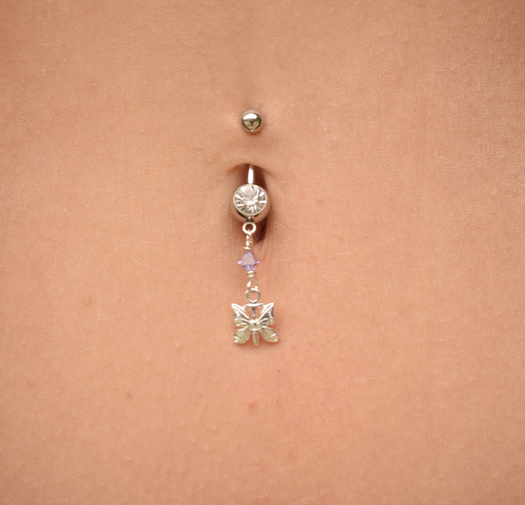 Belly Button Rings Dangle, Belly Button Ring, Navel Ring, Belly Ring ...
