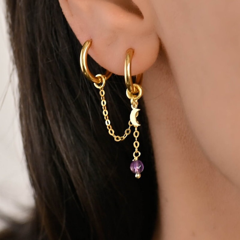 Chain Earrings - Etsy