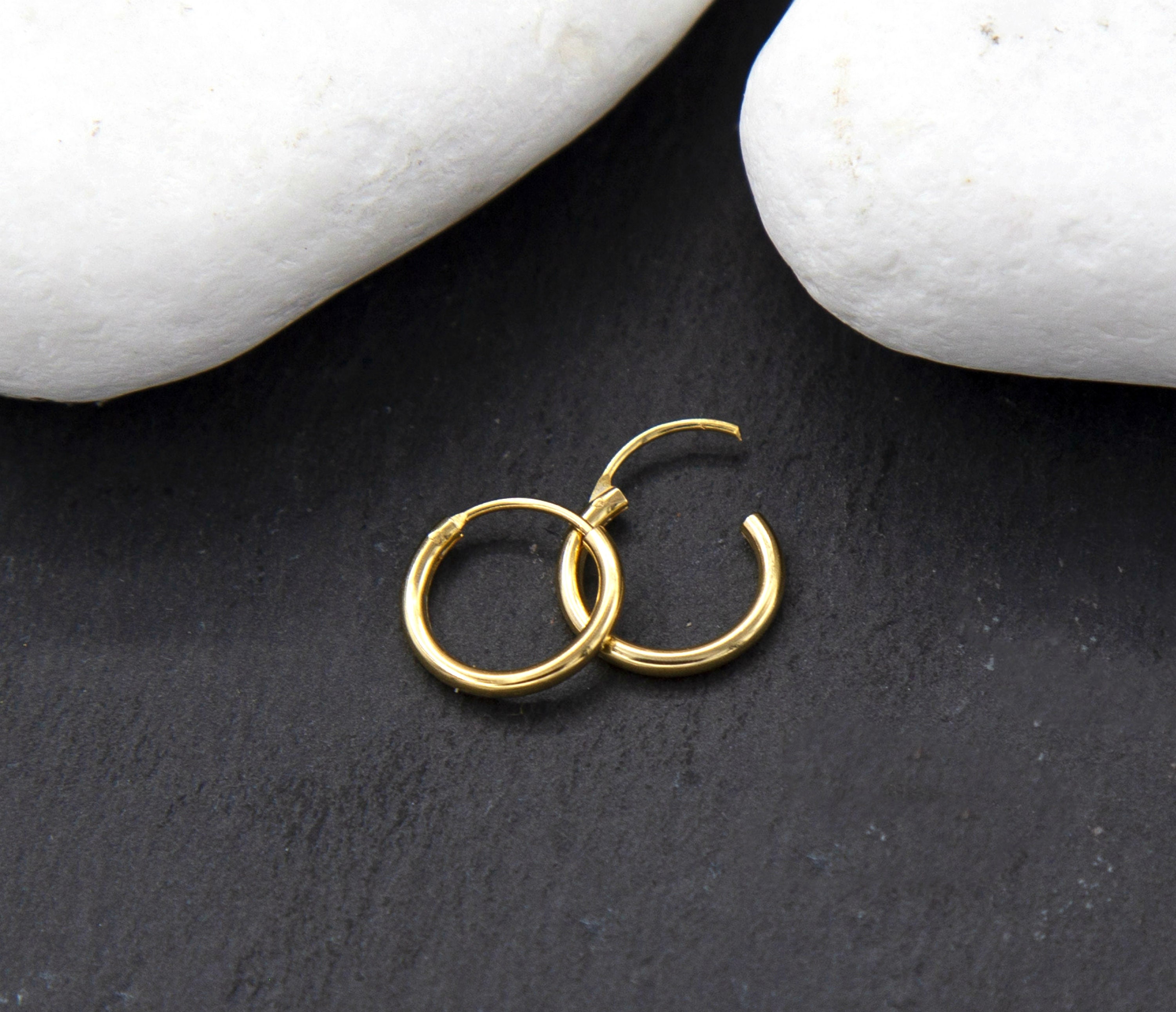 Conch Hoop Gold Conch Earring Hoop Conch Piercing Conch - Etsy